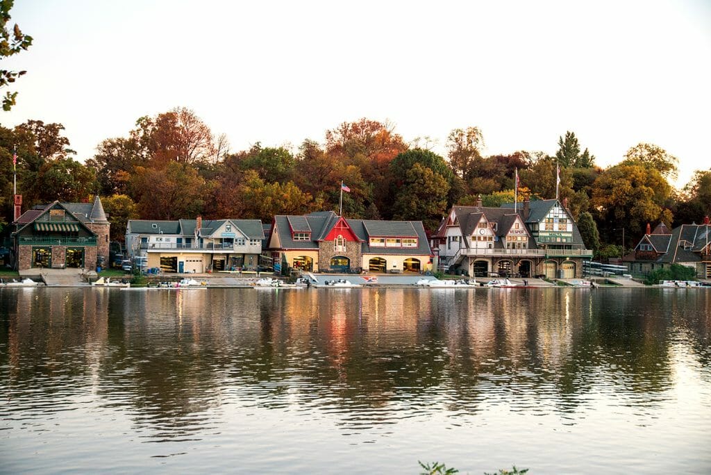 Boathouse Row Print - Through Julia's Lens